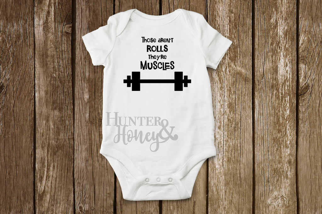 Infant Muscles Bodysuit – Hunter & Honey